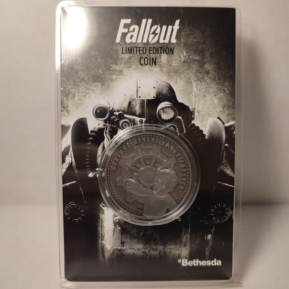 Bethesda | Jewelry | Fallout Surface Never Vault Forever Coin Official ...